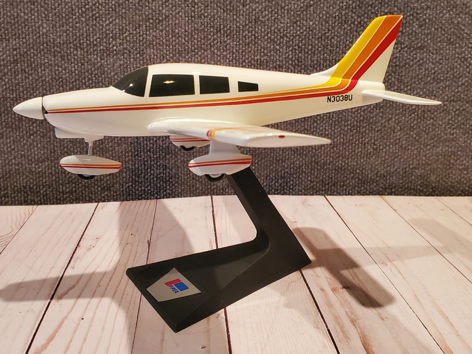1979 Piper Dakota N3038U Custom Display Aircraft Wood Plane Airplane ...
