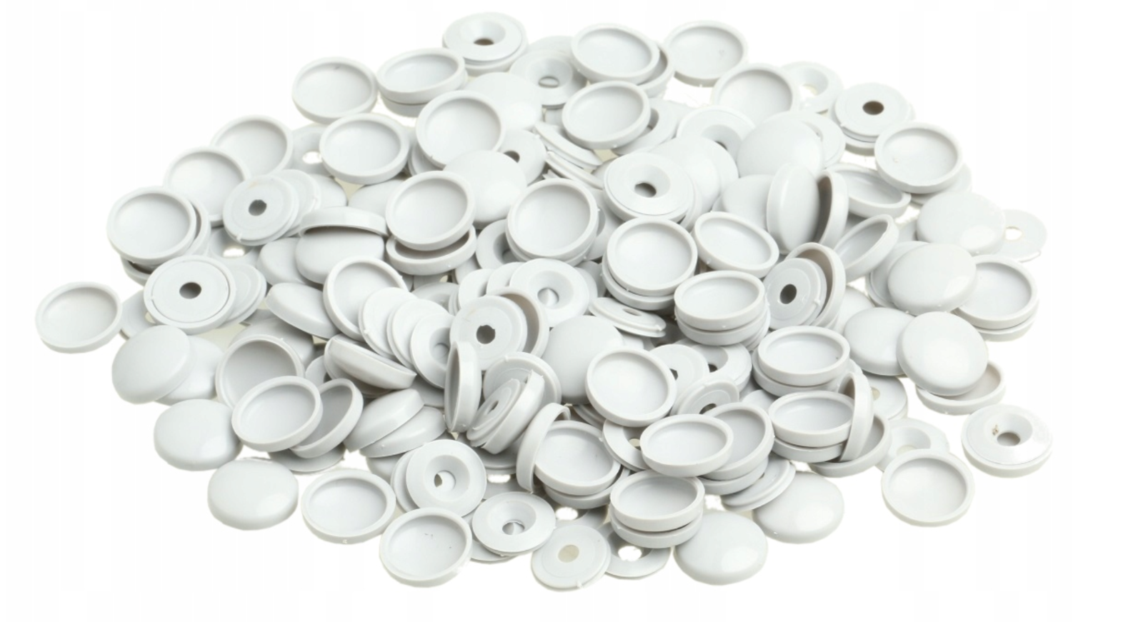 DLS Small Plastic Caps Two Piece Screw Cap All Colours Guage 6-8 Packs ...