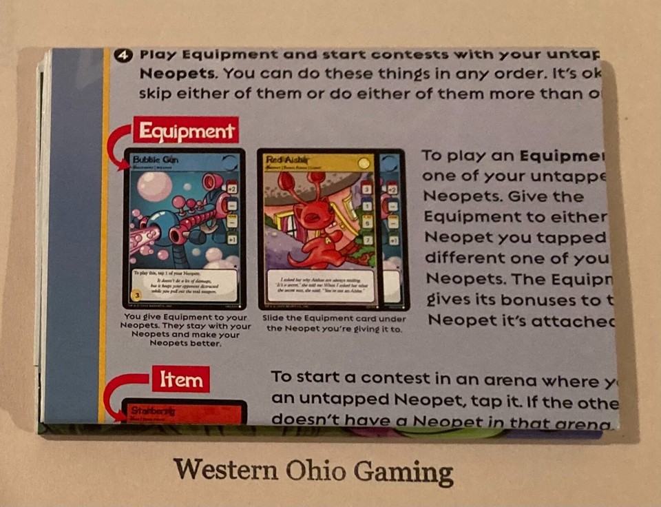 Neopets 2003 Starter Set Playmat USED TCG CCG Plat Mat | eBay