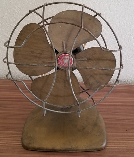 vintage Superior Electric Table Top Fan Metal Cape Girardeau- tested ...