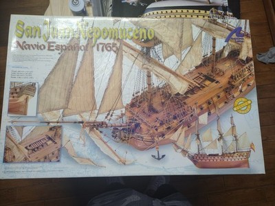 San Juan Nepomuceno Artesian Latina 1:90 Wooden Ship Model Kit #22860 ...