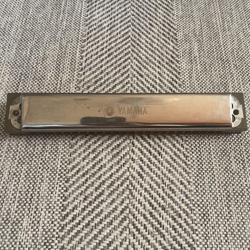 Yamaha Silver Harmonica Slim Design Used Collectible Music Instrument EEE | eBay