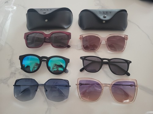 Diff Eyewear BREE BELLA + More, 6 pairs, 2 Cases NWOT | eBay