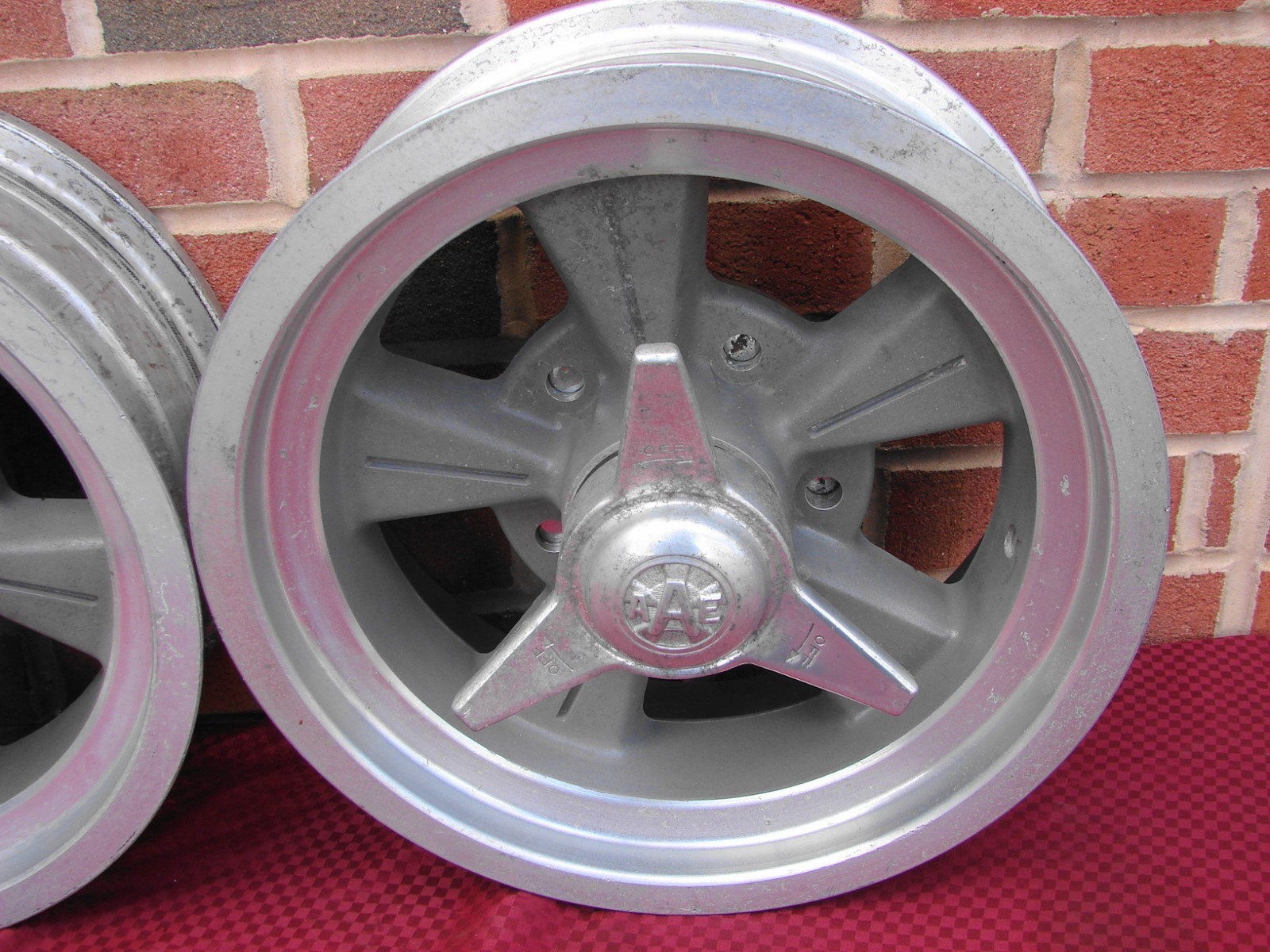 VINTAGE ANSEN AAA KNOCK OFF WHEELS 15 X 6 5X4 3/4 BC | eBay
