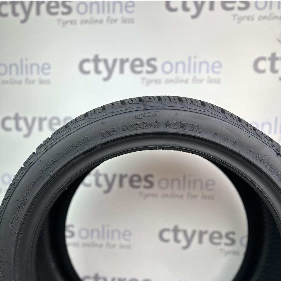 2 X New 225 40 18 92W XL ARIVO A/S ALL SEASON TYRES 225/40R18 2254018 ...