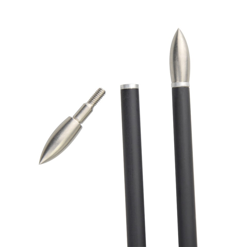 12PK Archery Arrowheads 100-350Gr Target Points Field Tips Screw Arrow ...