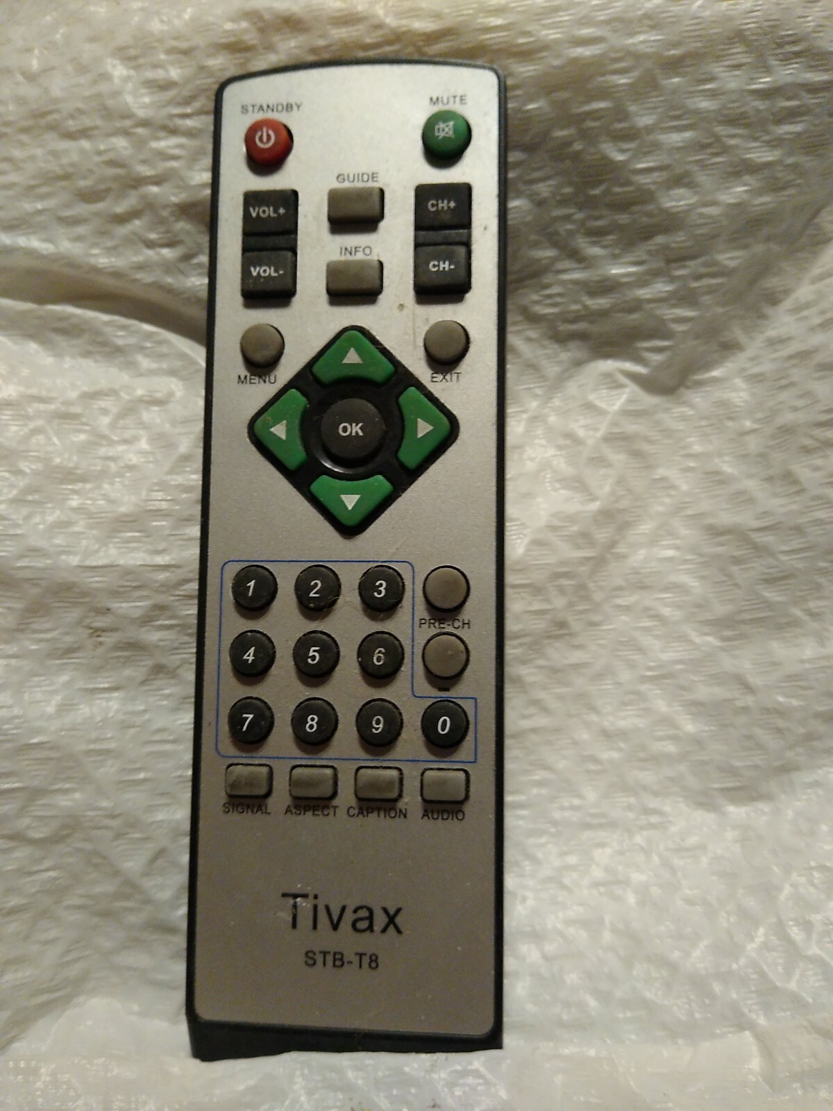 Fastshipping🇺🇲 tivax digital tv converter stb-t8 remote control | eBay