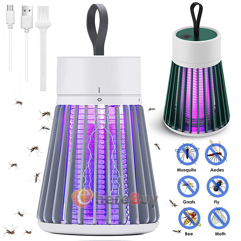 Electric Mosquito Insect Fly Bug Zapper Killer LED Light Trap Pest ...