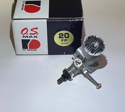 NEW in Box - OS Max 20 FP CL Control Line Engine + Muffler - Front ...