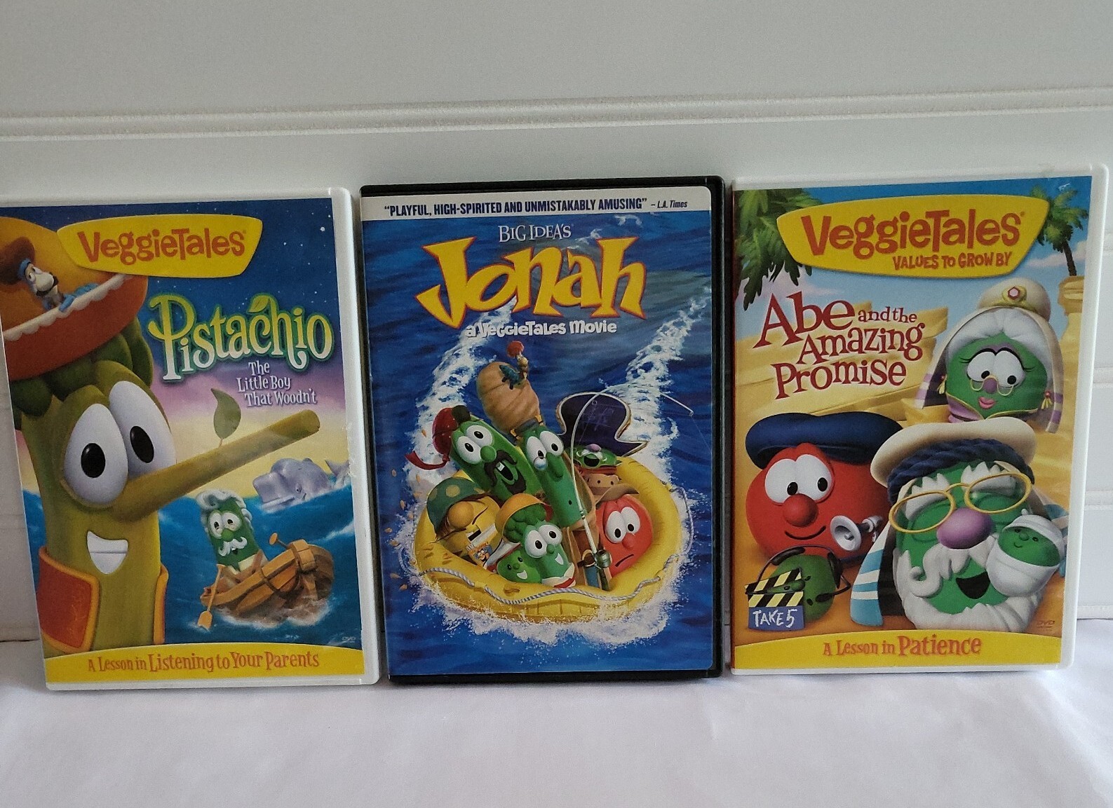 VeggieTales DVDs Lot of 3 Jonah Movie, | Grelly USA
