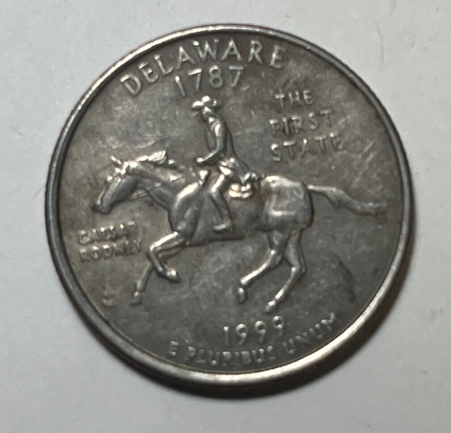 Rare US Delaware 1787 quarter 1999 | eBay