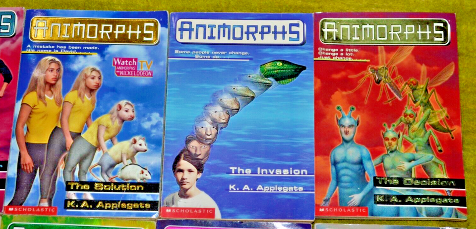 Lot of 28 Books Animorphs Andalite Chronicles Applegate Scholastic PB ...