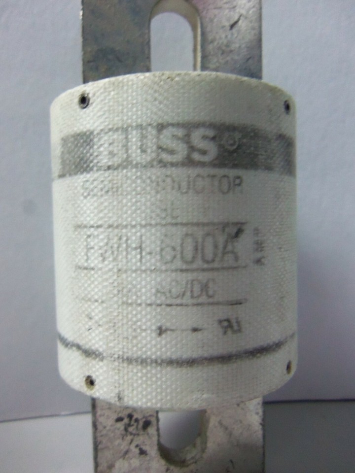 New Bussmann FWH-600A 600 Amp Semiconductor Fuse 500 Volt | eBay