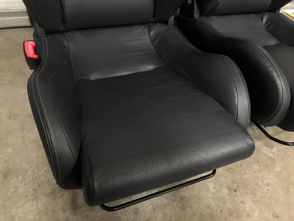 2008-2015 MITSUBISHI Lancer Evolution EVO X Recaro Front Full Leather ...