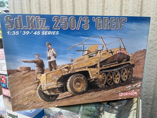 DRAGON # 6125 1/35th SCALE Sd.Kfz.250/3 GREIF MODEL KIT (C) | eBay
