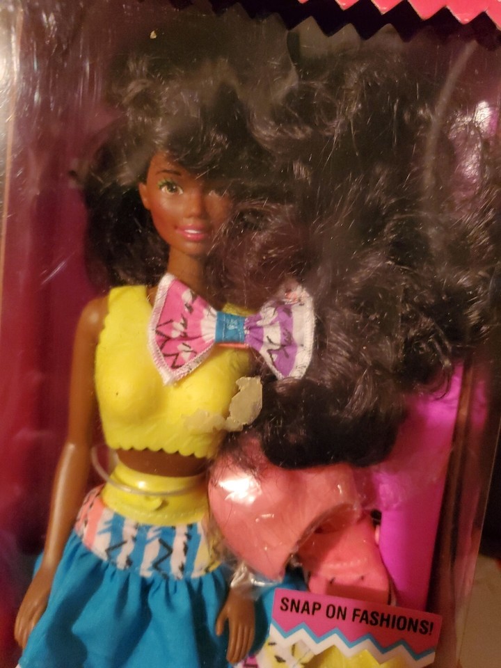 snap n play barbie doll 3550 vintage retro 1990's | eBay