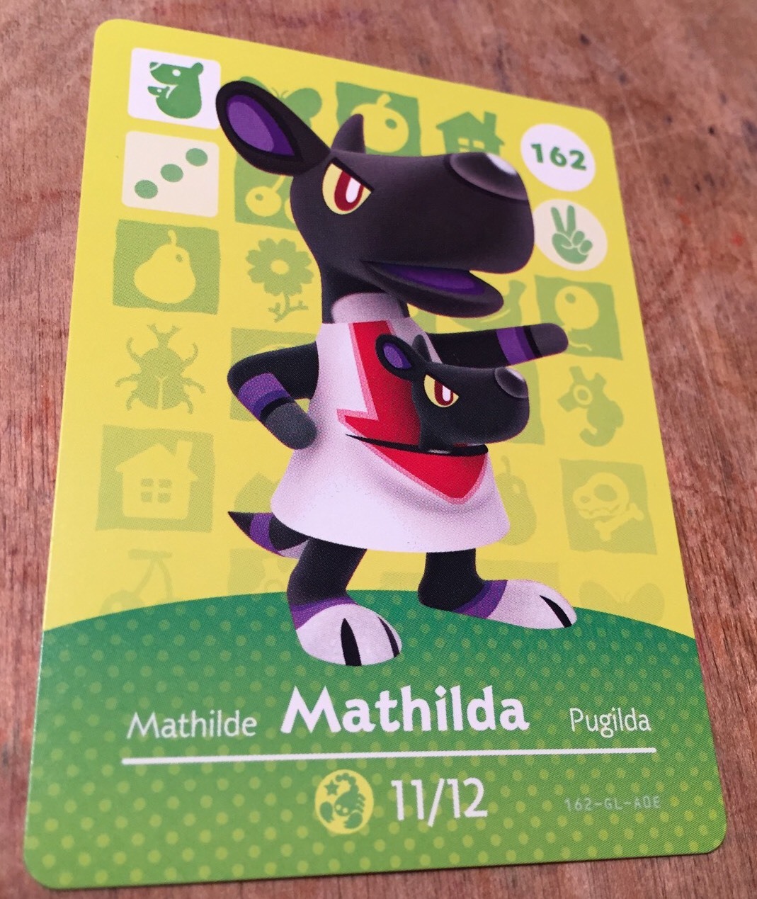 Animal Crossing Happy Home Amiibo Card MATHILDA #162 | eBay