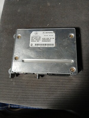 03-11 Mercedes W211 CLK500 E500 Motorola Bluetooth Communication Module ...