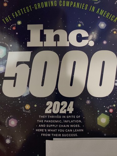 INC MAGAZINE SEPTEMBER 2024 5000 THE FASTEST-GROWING COMPANIES IN ...