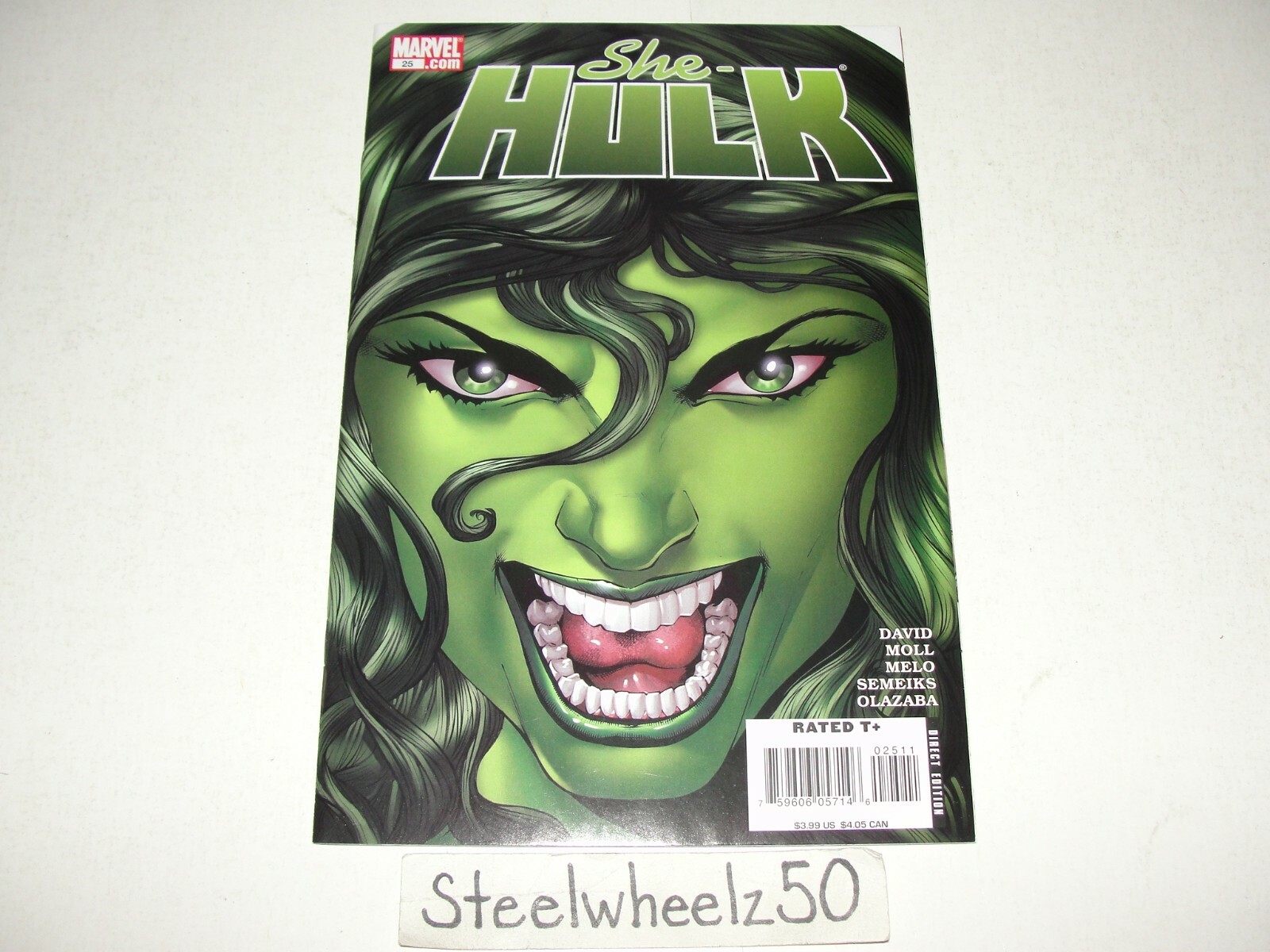 She-Hulk #25 Comic Marvel 2008 2nd Series Jazinda Appearance Peter ...