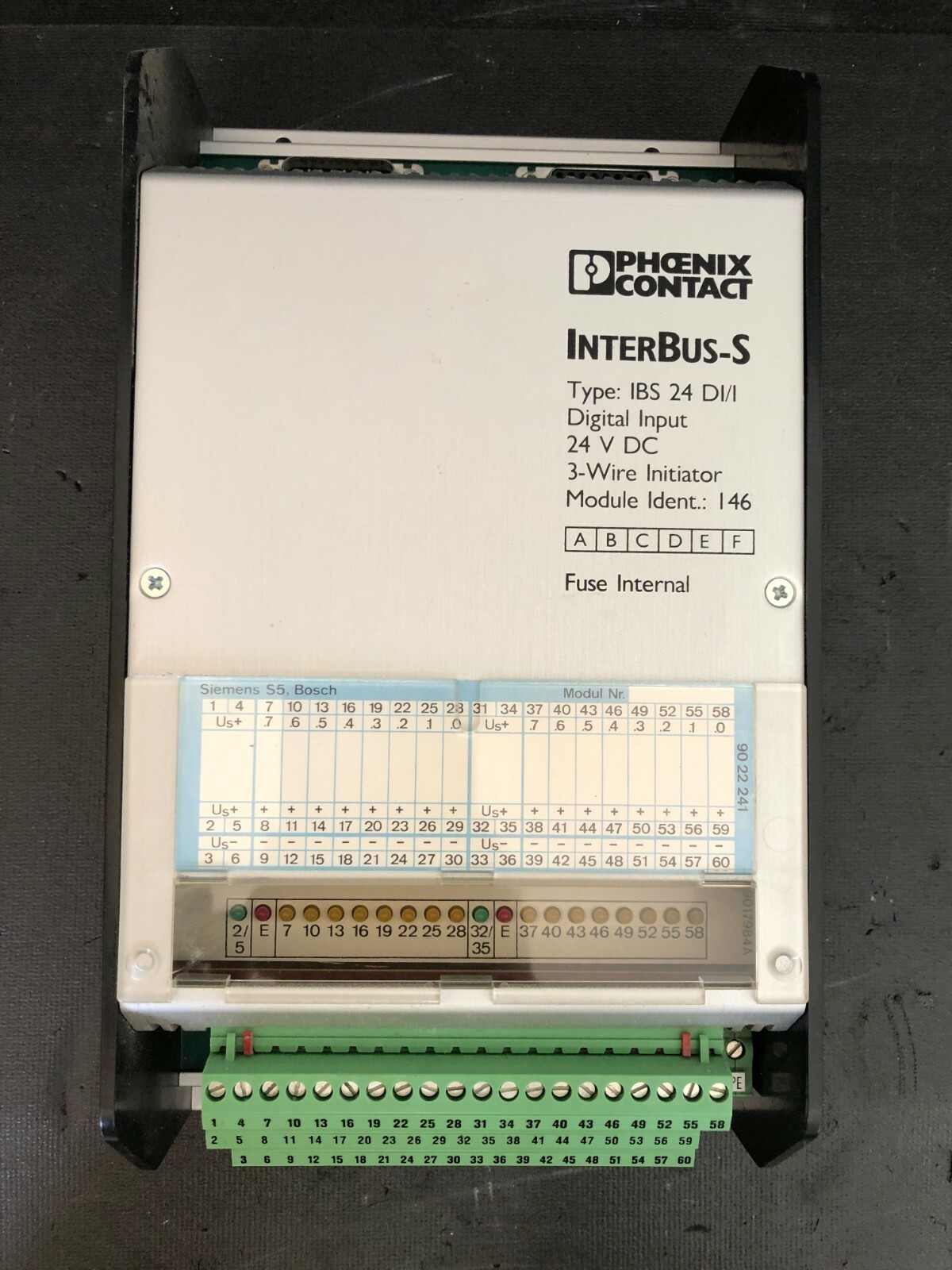 Phoenix Contact IBS 24 DI 1 input module digital interbus-s | eBay