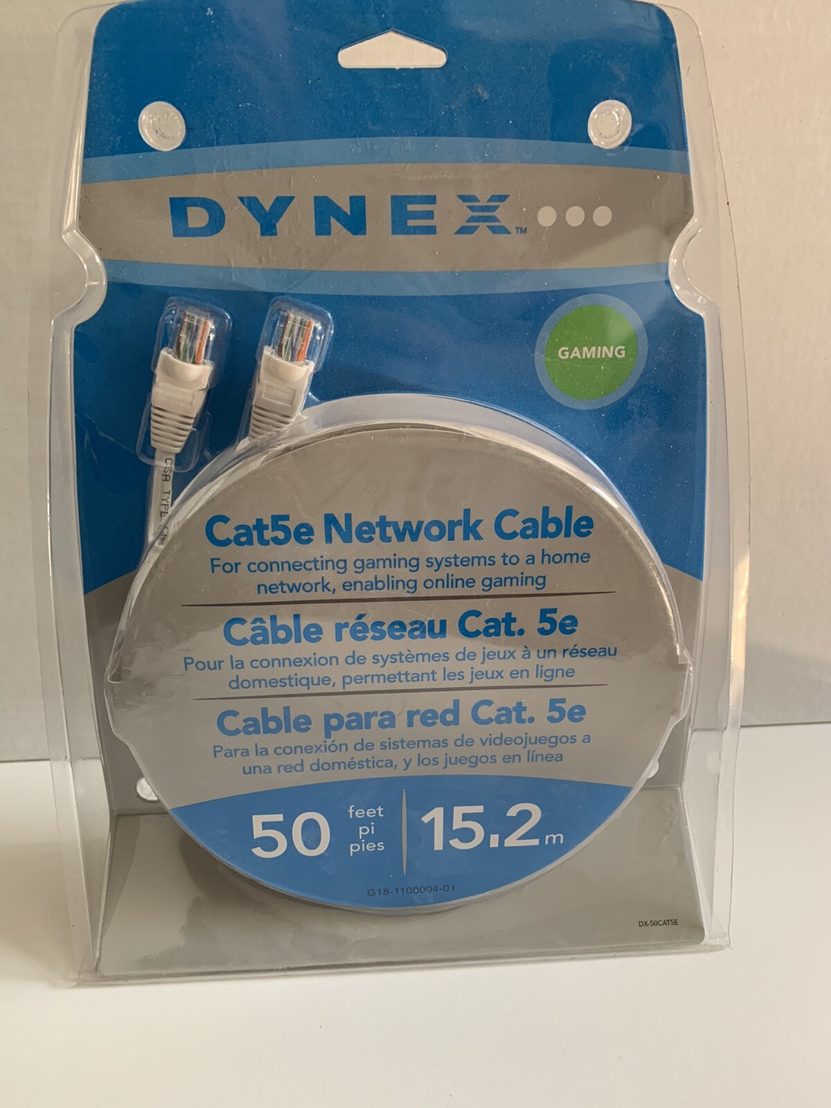 DYNEX GAMING Cat-5e Network Cable New 50 Feet - New In Package | eBay