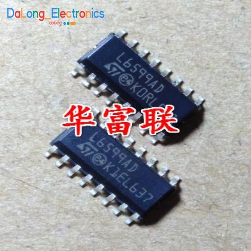 (5 Pcs)High Voltage Resonant Controller L6599AD, L6599D SOP-16 Package ...