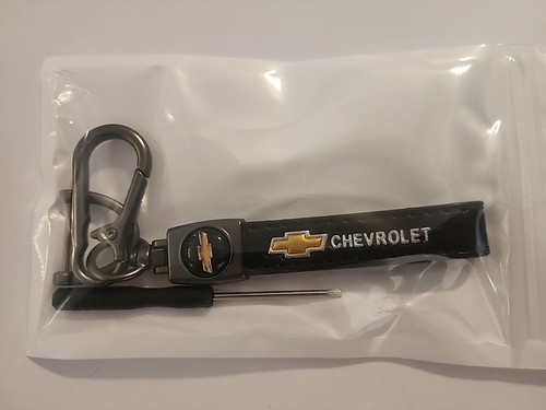 Chevrolet Luxury Leather Keychain Keyring Chevrolet Logo | eBay