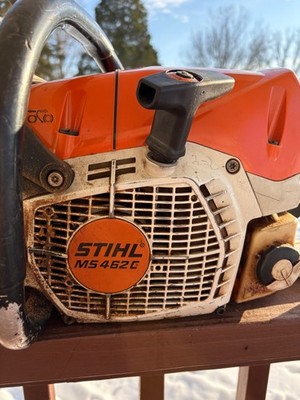 STIHL MS462C CHAINSAW 20in BAR AND CHAIN RUNS GOOD NEW TOP COVER | eBay