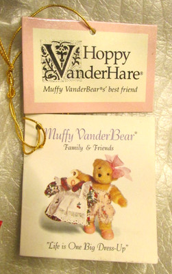 ORIGINAL TAGS STORE/HANG Vintage Muffy Vander bear and Hoppy Vander ...