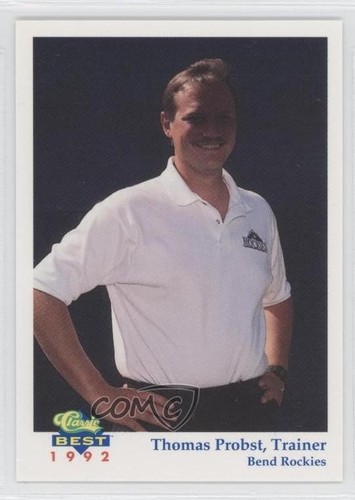 1992 Classic Best Bend Rockies Thomas Probst #27 | eBay