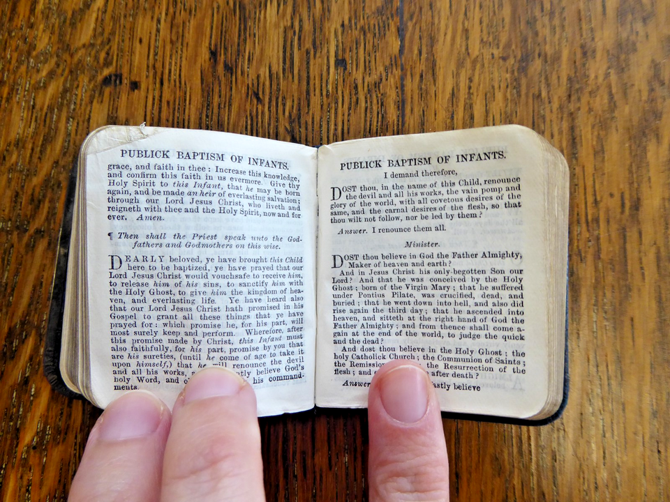 Antique Sterling Silver Cover 1914 Book of Common Prayer Eyre ...