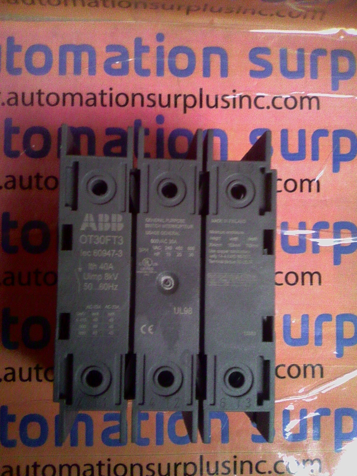 ABB OT30FT3 3P 30A DISCONNECT SWITCH 1SCA105074R1001 NEW QUANTITY!! | eBay