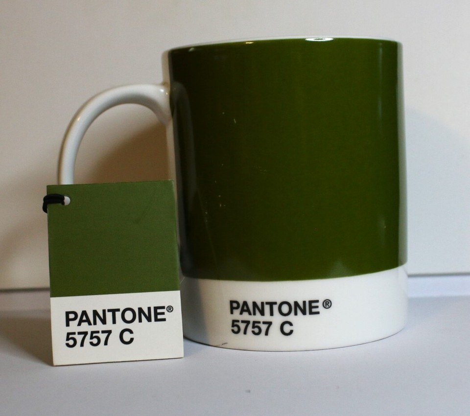 Pantone Coffee Mug - Process Color Olive Green 5757 C - Factory Second ...