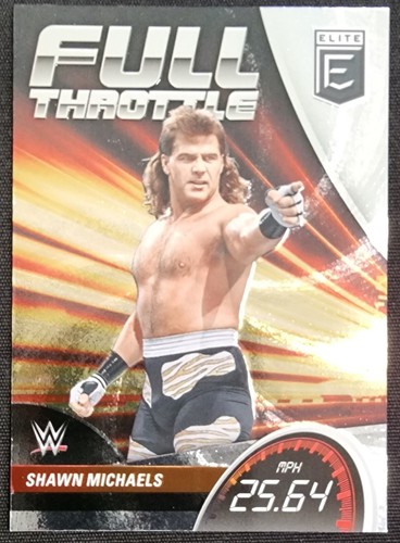 2023 Donruss Elite WWE Wrestling FULL THROTTLE #3 Shawn Michaels | eBay ...