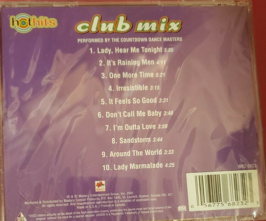 Club Mix, Hot Hits (CD) | eBay