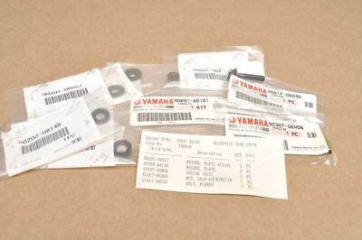 NOS New Yamaha YFM Rear Brake Reservoir Tank Mounting Hardware Kit ...