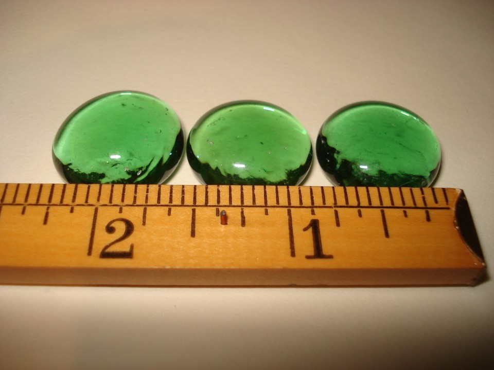 50 GREEN Glass Gems, Mosaic Tiles, Marbles, Nuggets | eBay