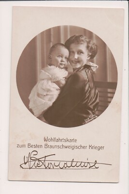 Vintage Postcard Princess Victoria Louise of Prussia Duchess of ...