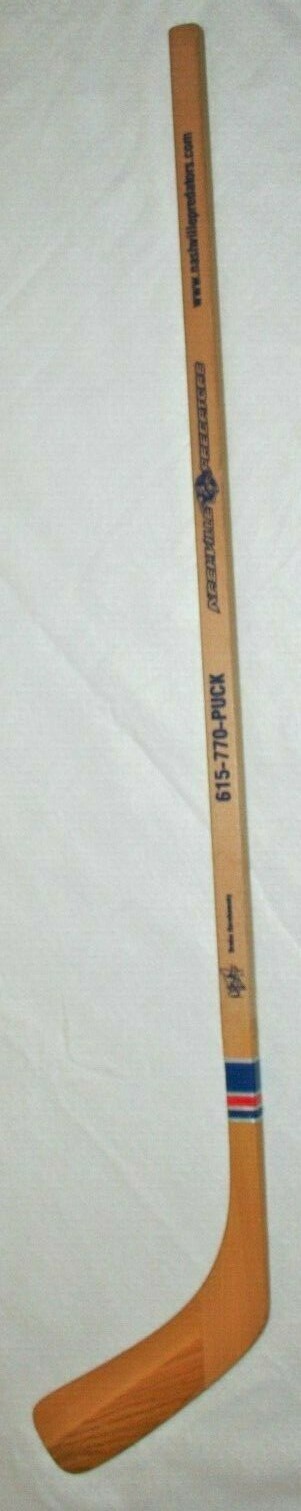 Vintage 90s NASHVILLE PREDATORS Drake Berehowsky PROMO SGA Hockey Stick ...
