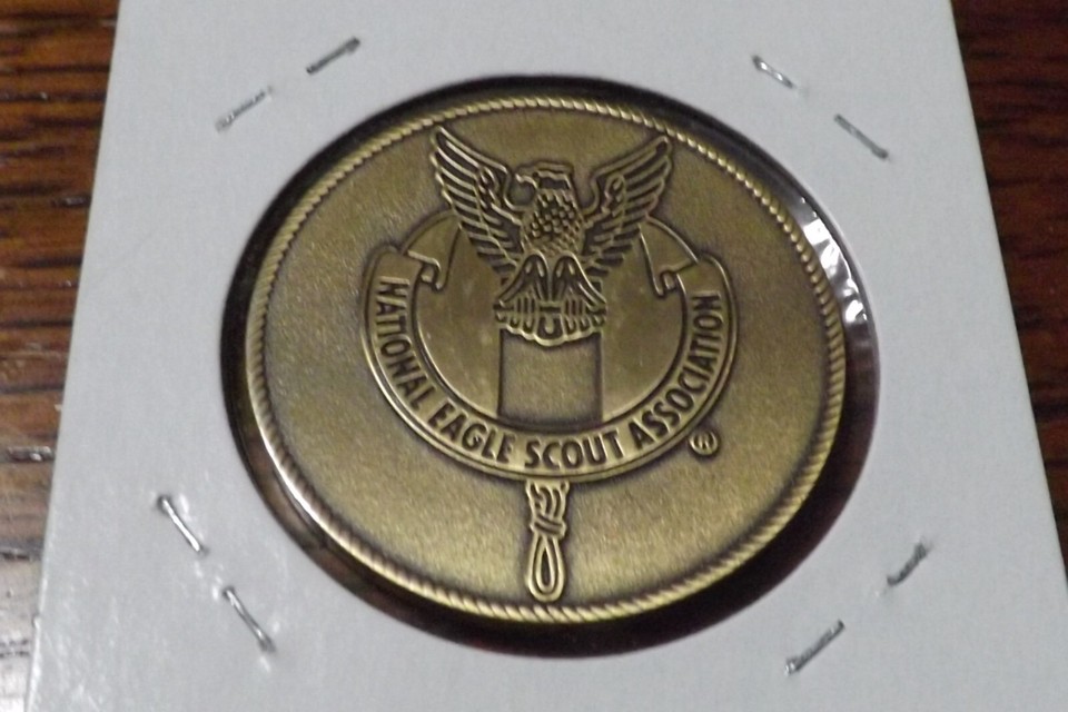 BOY SCOUT MEDALLION TOKEN COIN 2013 NATIONAL JAMBOREE NESA EAGLE SCOUT ...
