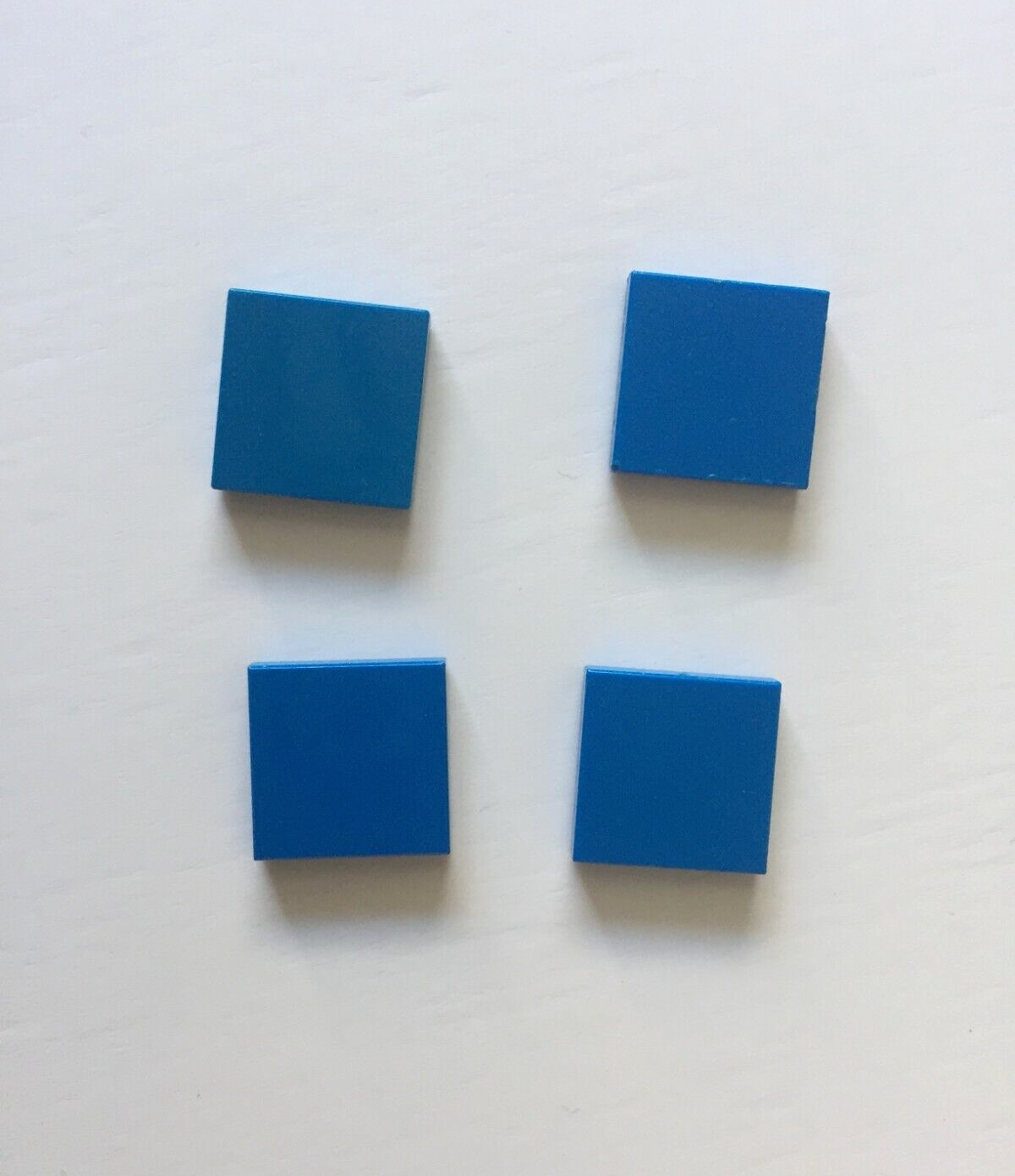 LEGO 2x2 BLUE FLAT TILES (4 pieces) #3068 Building Blocks Parts | eBay