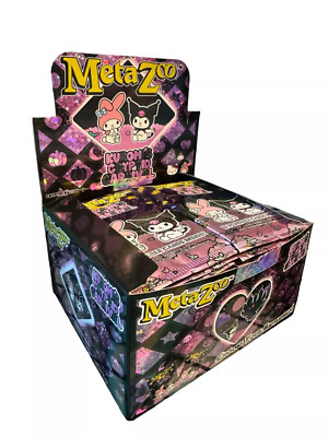 Metazoo Hello Kitty Kuromi Sanrio Trading Card Game 4 Booster Pack Lot ...