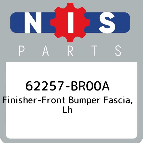 62257-BR00A Nissan Finisher-front bumper fascia, lh 62257BR00A, New ...