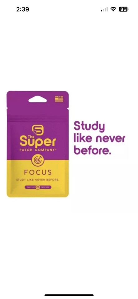 The Super Patch Company:The Defend Patch & The Focus Patch Pack Of 28 ...