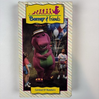 Barney & Friends Carnival Of Numbers VHS Time Life Videotape | eBay