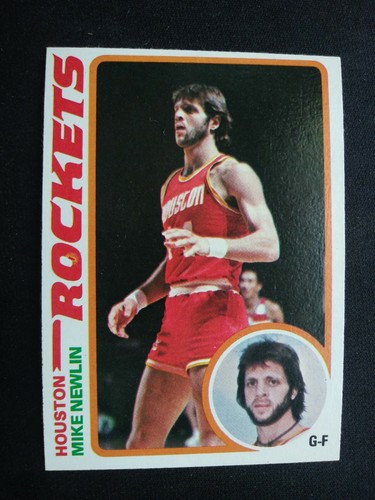 1978-79 Topps Basketball Card # 124 Mike Newlin - Houston Rockets (EX ...