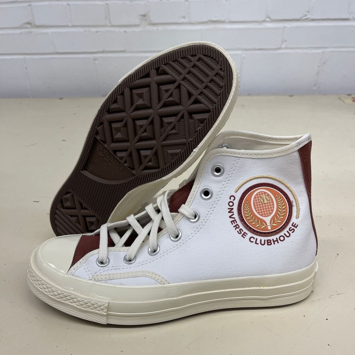 CONVERSE Chuck 70 Clubhouse Sneaker Unisex Size US M5.5/W7.5 White | eBay