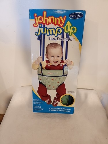 Evenflo Johnny Jump Up Baby Exerciser Doorway Jumper Play Time Jumper ...