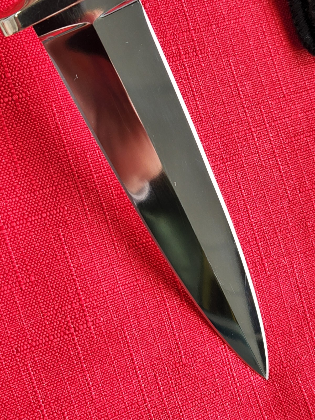 CUSTOM STILETTO W/ SCRIMSHAW MOOSE BONE HANDLES | eBay